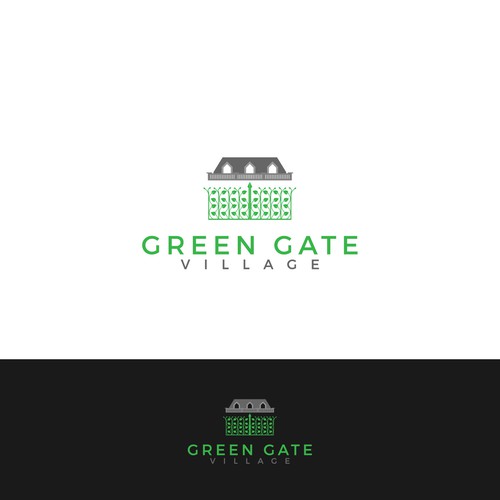 Create a classic historic logo for Green Gate Village | Logo design contest