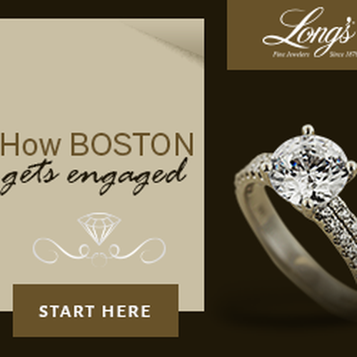 Engagement Ring Ads For Boston Jeweler | Banner ad contest