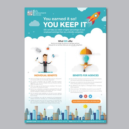 A4 Persuasive Poster for Payroll company! | Poster contest