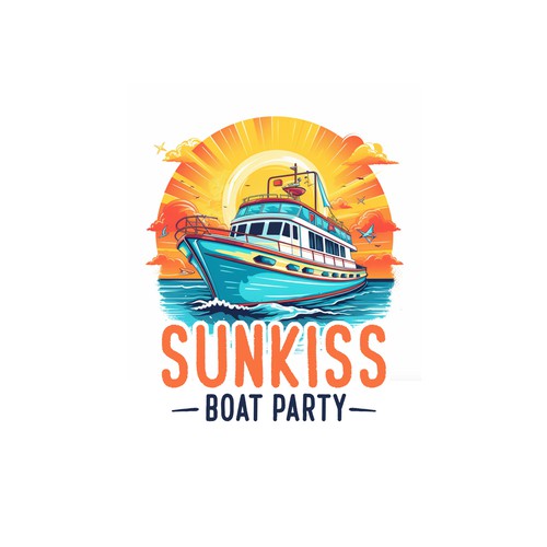 Designs | Sunkiss - Boat Party | Logo & brand identity pack contest