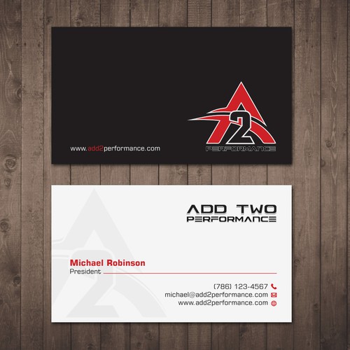 Professional Athlete Performance business card | Business card contest
