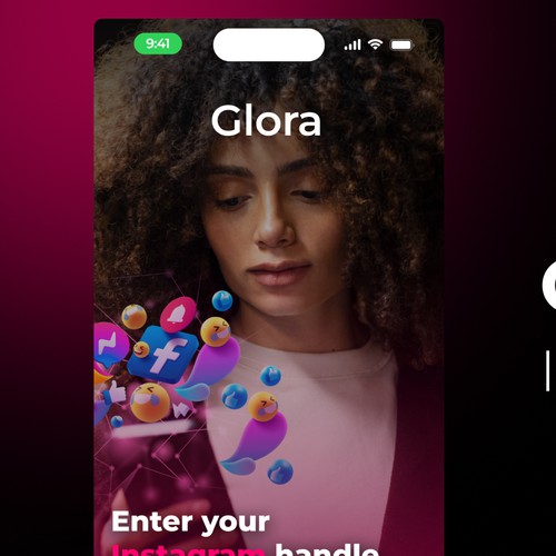 Designs | Top designer needed - Clean and viral UI for our AI Instagram ...