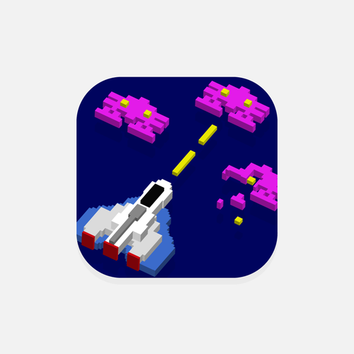 Create a modern style retro video game app icon | Icon or button contest