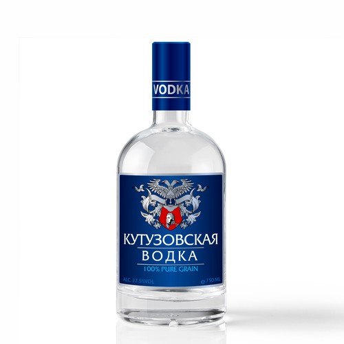 Rebranding of a Russian Vodka | Product label contest