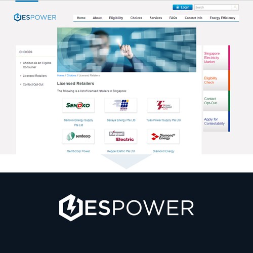Design a Powerful Logo Design for ES Power | Logo design contest