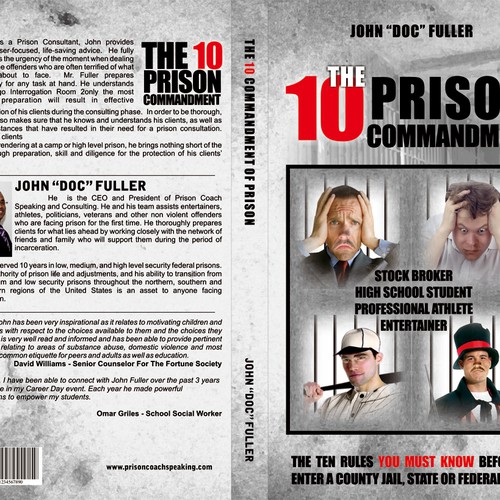 Designs | Create a book cover for a Prison Consultant! | Book cover contest