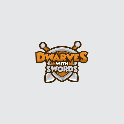 Board Game Logo: Dwarves with Swords | Logo design contest