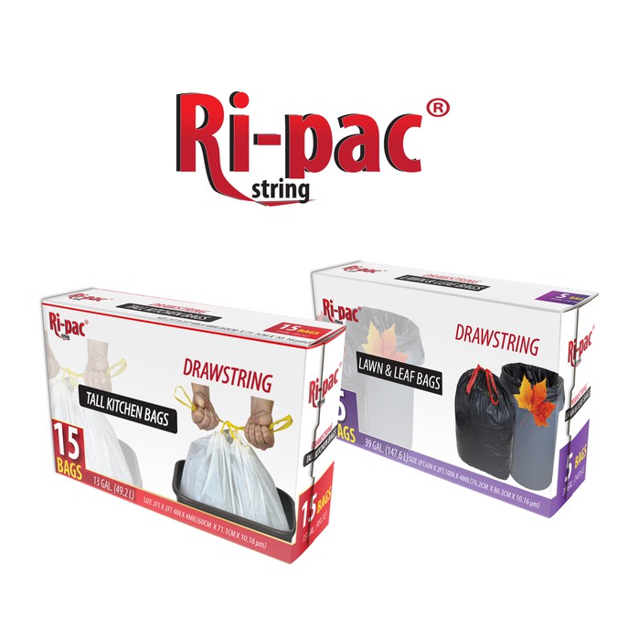 Packaging design for drawstring trash bags | Product packaging contest