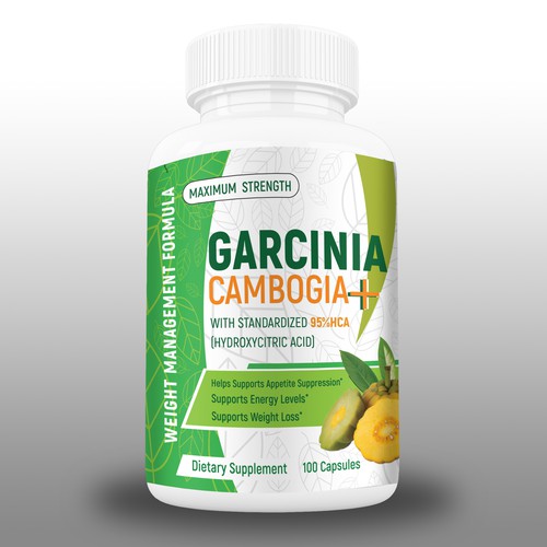 Garcinia Cambogia label design. | Product label contest