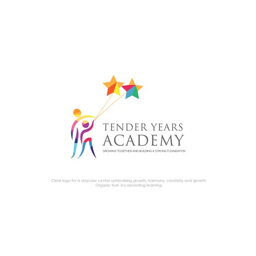 Create a fun and creative logo for Tender Years Academy childcare ...
