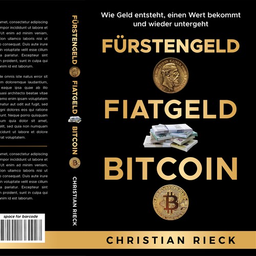 Designs | Buchcover für ein fundiertes Bitcoin-Buch eines Finanz ...