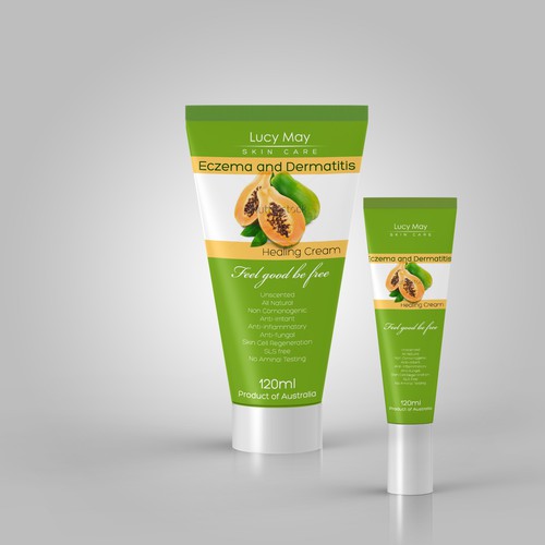 Design a Professional Funky New Cosmetic Cream Label | Product label ...