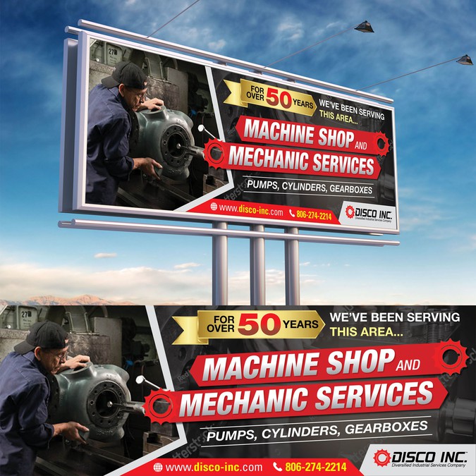 Industrial Service Company needs a GREAT billboard to woo Refinery ...