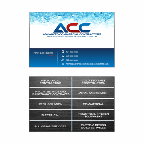 Modernize our Refrigeration Services/Construction Company business ...