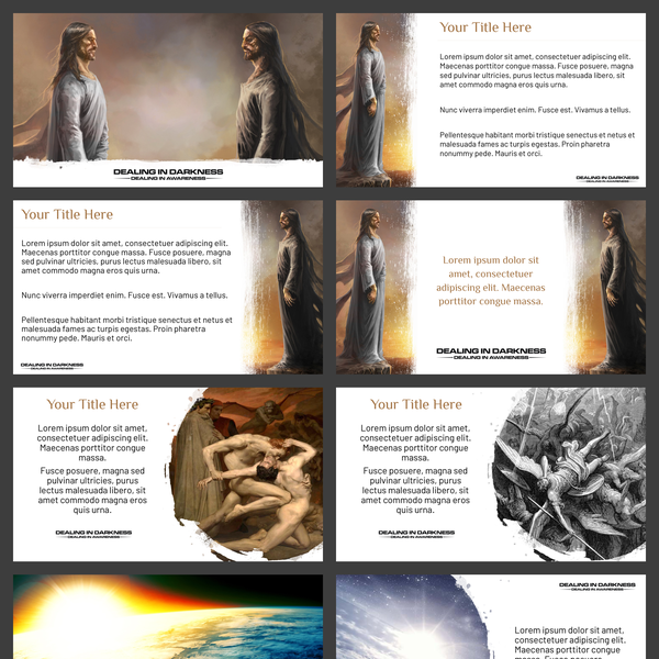 Artist powerpoint portfolio | PowerPoint template contest | 99designs Artist powerpoint portfolio | PowerPoint template contest | 99designs