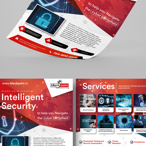 Designs | Design a Cybersecurity Consulting Company Brochure | Postcard ...