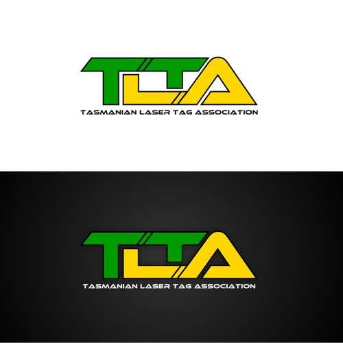 Create a simple but powerful logo for the Tasmanian Laser Tag ...