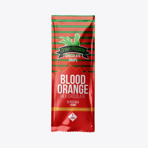 Designs | Green Rooster THC Chocolate Packaging | Product packaging contest