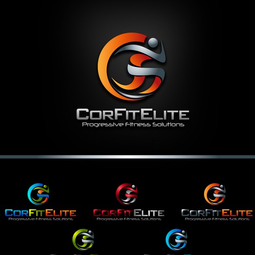 Create a powerful, yet sophisticated logo for CorFit Elite, the next ...