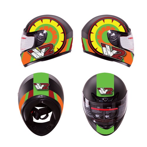 Create a BOLD, COOL, Head Turning Full Face Motorcycle Helmet Design ...