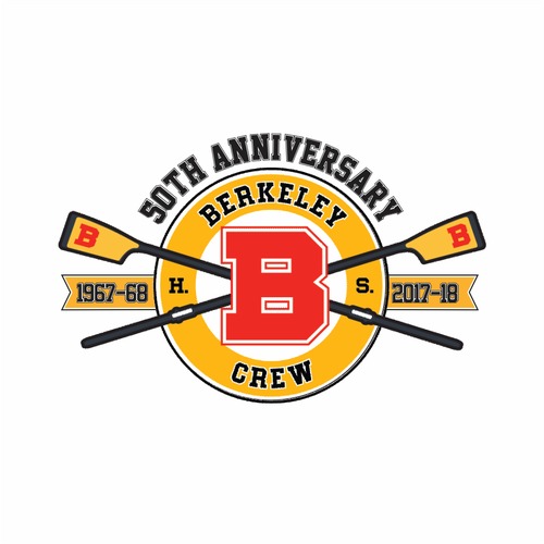 BHS Crew 50th Anniversary Logo | Logo design contest