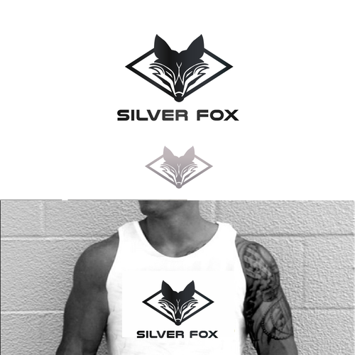We are looking for sports wear logo with a silver fox that is strong ...