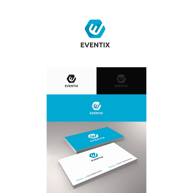 Create a new company logo for eventix - a wold wide e-ticket solution ...