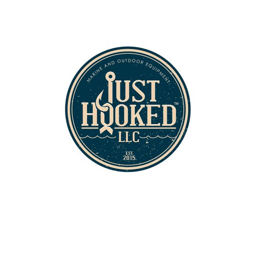 Just Hooked LLC**Be the business front Logo designer for my startup ...