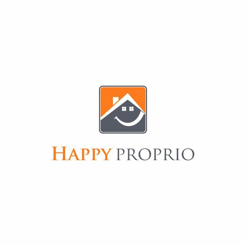 Designs | Creer le logo de Happy Proprio | Logo design contest