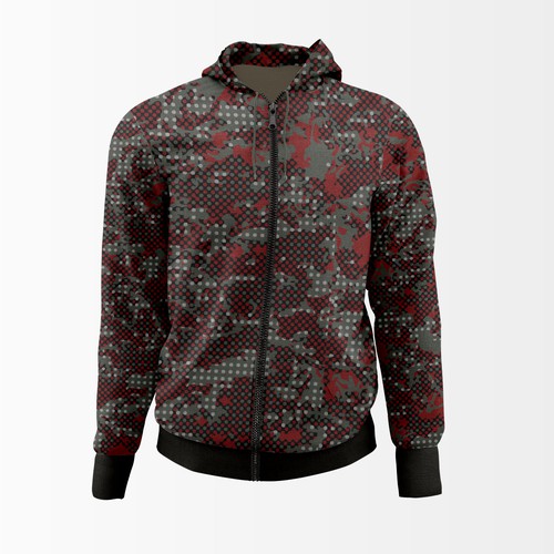 Designs | MILITARY INSPIRED MULTICAM BLACK WITH RED ACCENT ...