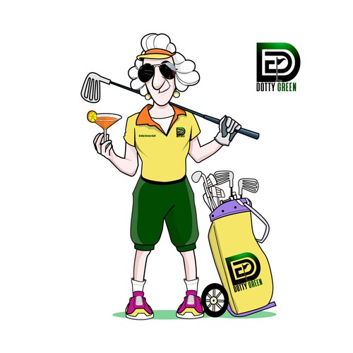 Designs | Golf Caricature Contest (Dotty Green Golf - Best New Product ...