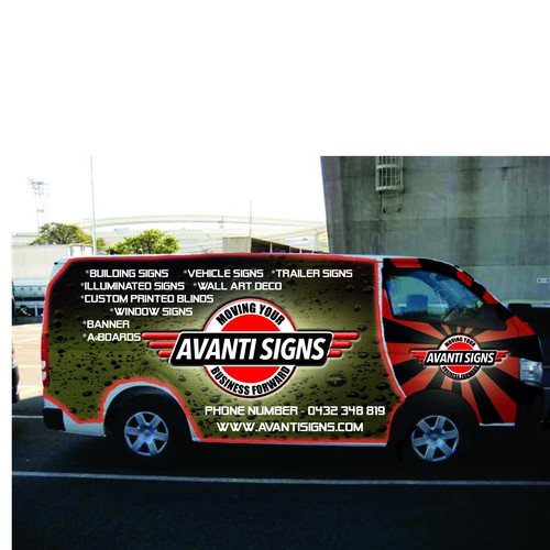 A Toyota Van Wrap Design for a Sign Company ! B sEEN , Get Known ...