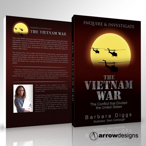 Book cover for The Vietnam War | Book cover contest