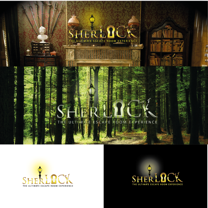 SherLOCK! The Ultimate Escape Room Experience | Logo design contest