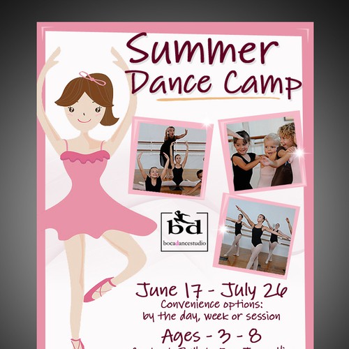 Designs | New postcard or flyer wanted for Boca Dance Studio | Postcard ...