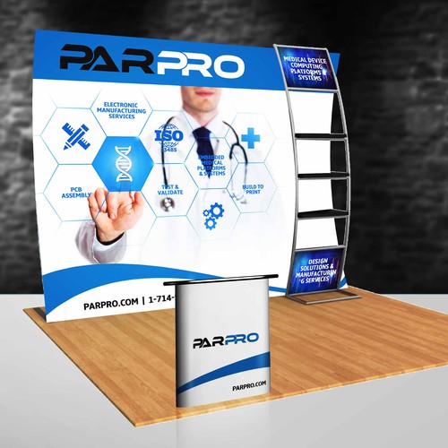 Trade Show Booth Graphic for Medical Show | Signage contest
