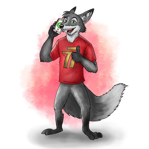 Designs | "silver fox 77" (cartoon/comic style) for our new website ...