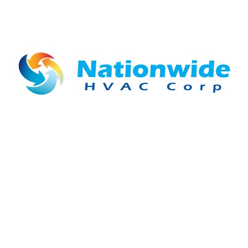 Create a Logo and Business Card for Nationwide HVAC Corp. | Logo design ...