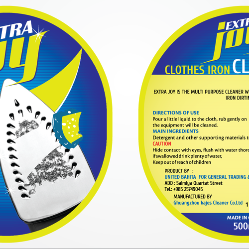 Designs | Design a capturing & informative label for a quirky cleaning ...