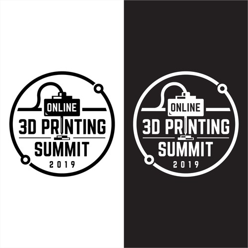 Fun, Impactful Logo For Brand New Virtual Summit In 3D Printing Niche ...