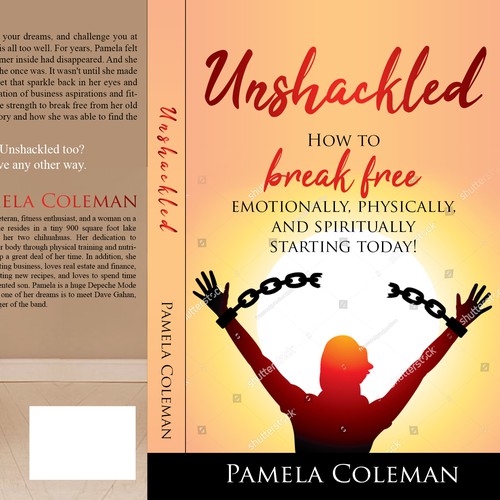UNSHACKLED - BREAK FREE BOOK | Book cover contest