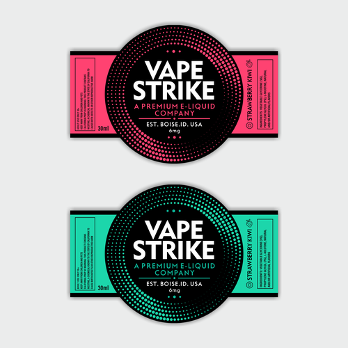 Create a attractive label for a consumable product line | Product label ...