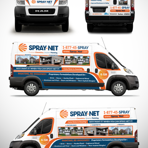 Designs | Bold, eye-catching van and trailer wraps to promote new ...
