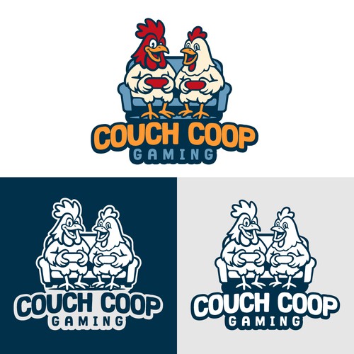 Designs | Chicken-themed Logo Design for a Fun, Energetic Gaming ...