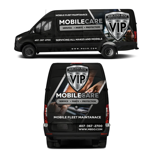 Designs | Mobile Service Wrap | Car, truck or van wrap contest