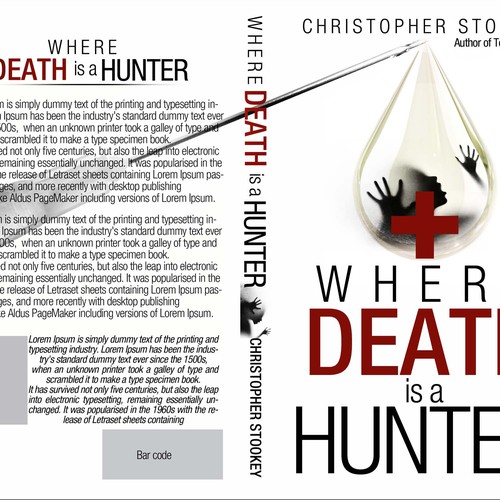 Designs | Where Death Is a Hunter Book Cover Design | Book cover contest