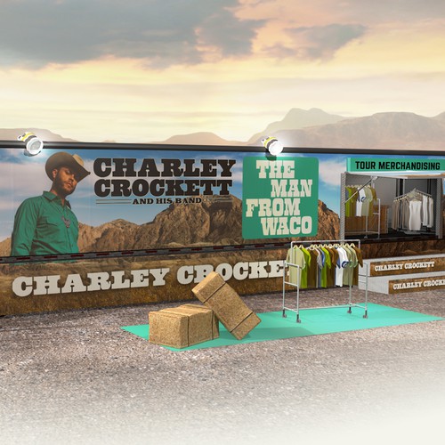 Designs | Charley Crockett Trailer Design | Illustration or graphics ...
