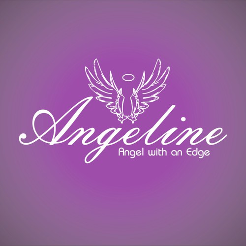 Angeline Logo Angeline | Modern Calligraphy | MUNTAB ART