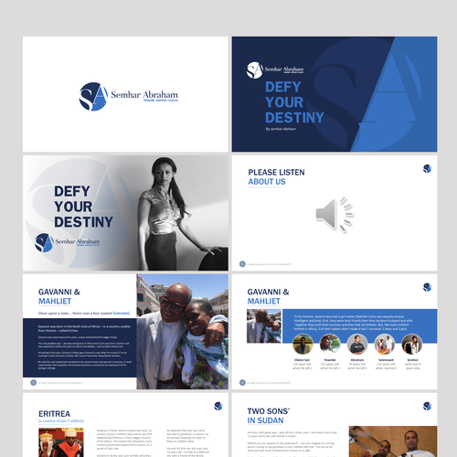 Inspiring PowerPoint template Contests - 99designs