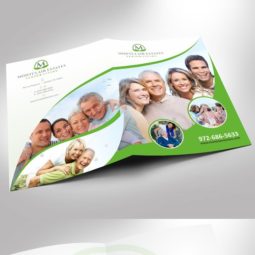 Senior Living Presentation Folder | Postcard, flyer or print contest